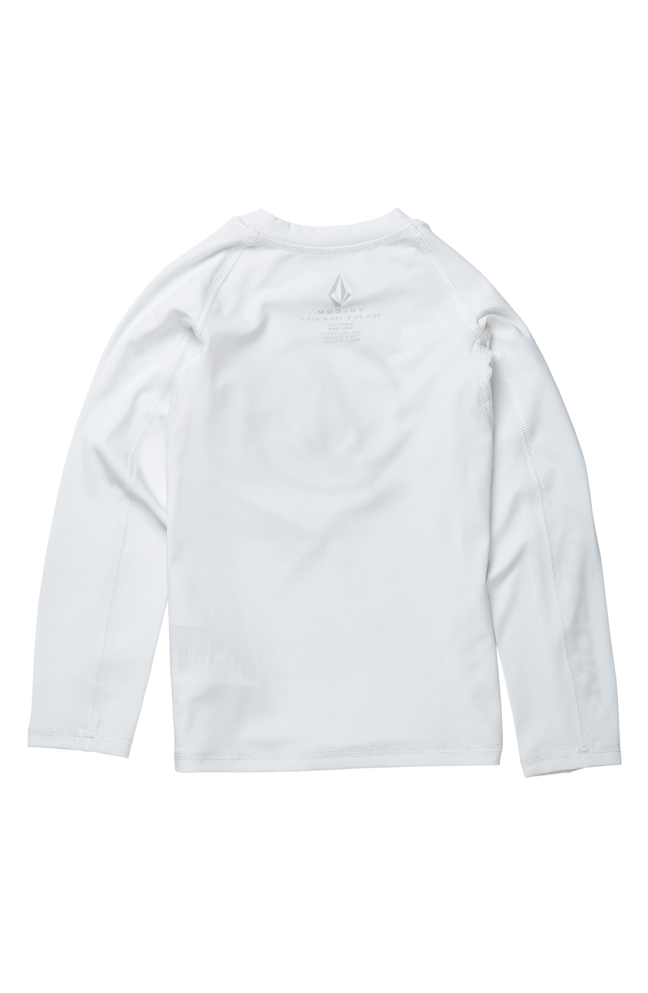 Volcom Kids' Lido Solid Long Sleeve Rashguard | Nordstrom
