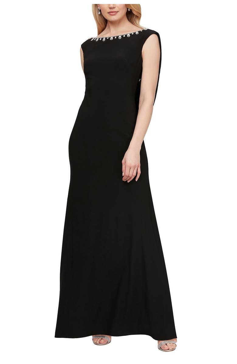 IGNITE Draped Back Gown | Nordstromrack