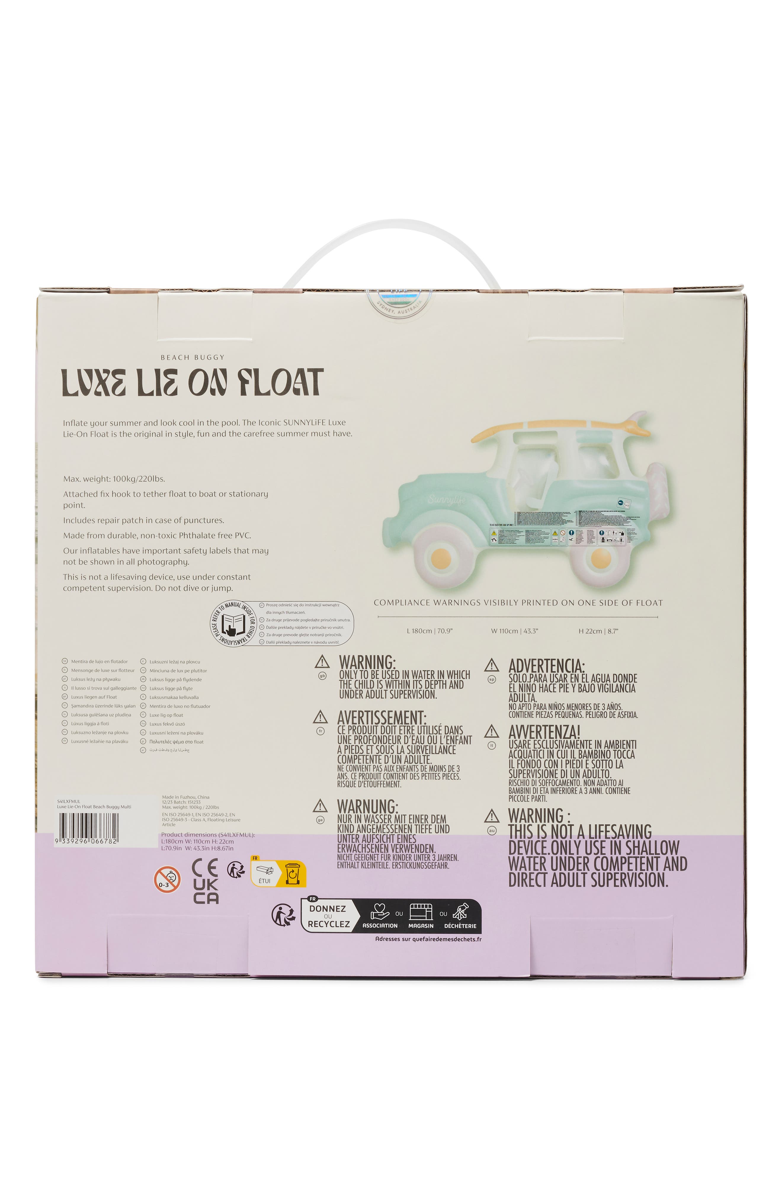 Sunnylife Beach Buggy Luxe Float | Nordstrom