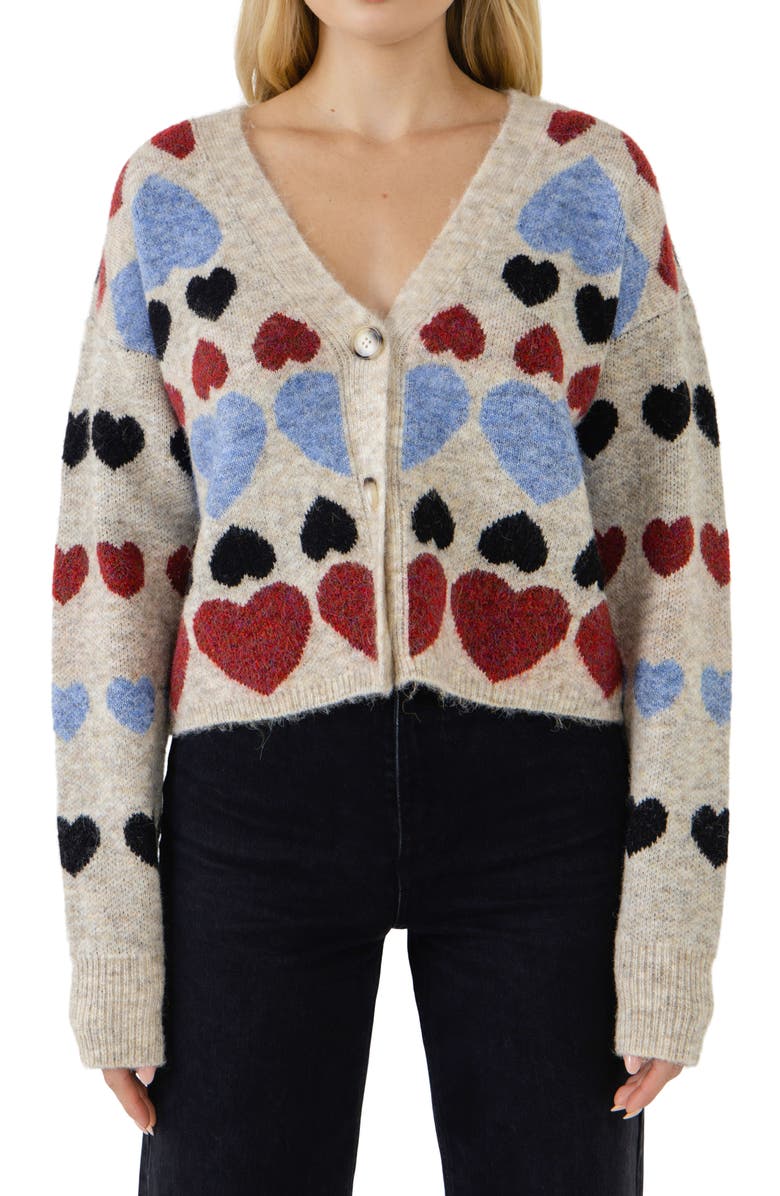Free the Roses Heart Cardigan | Nordstrom