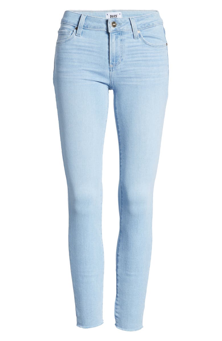 PAIGE Verdugo Raw Hem Ankle Skinny Jeans | Nordstrom