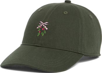 FRASIER STERLING Mistletoe Embroidered Baseball Cap | Nordstromrack