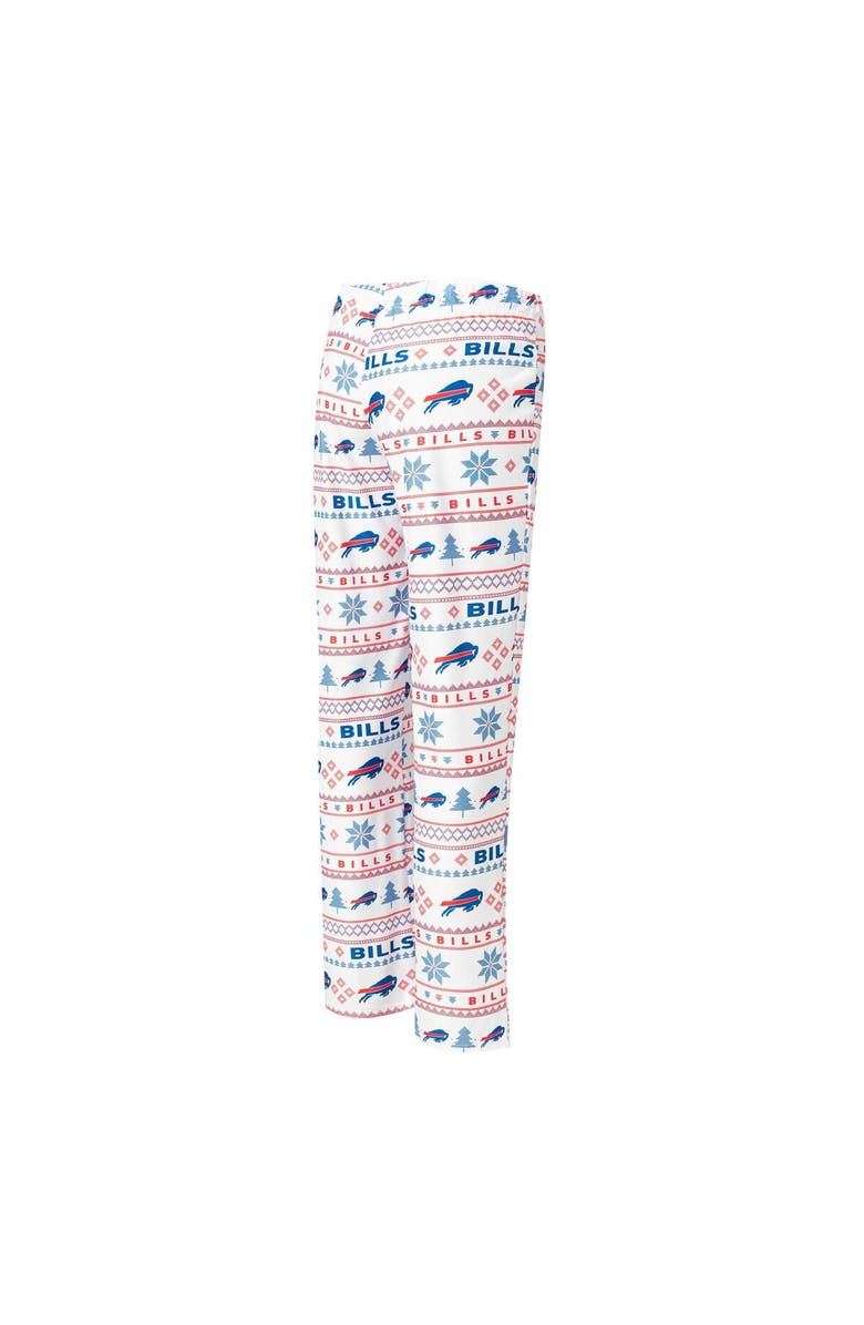 CONCEPTS SPORT Women's Concepts Sport White/Royal Buffalo Bills Tinsel ...