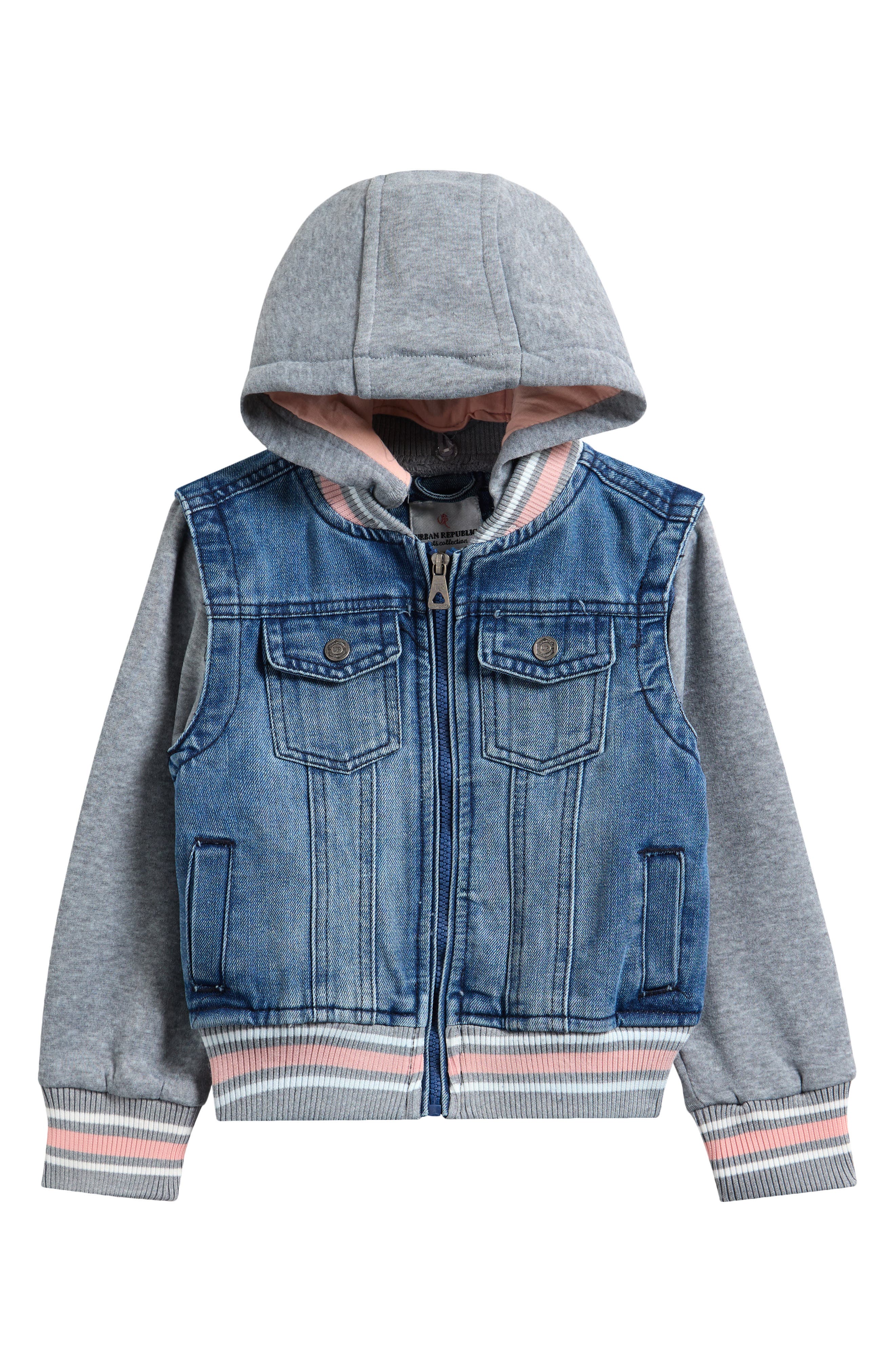 Urban Republic Kids' Denim Two-Fer Jacket | Nordstromrack
