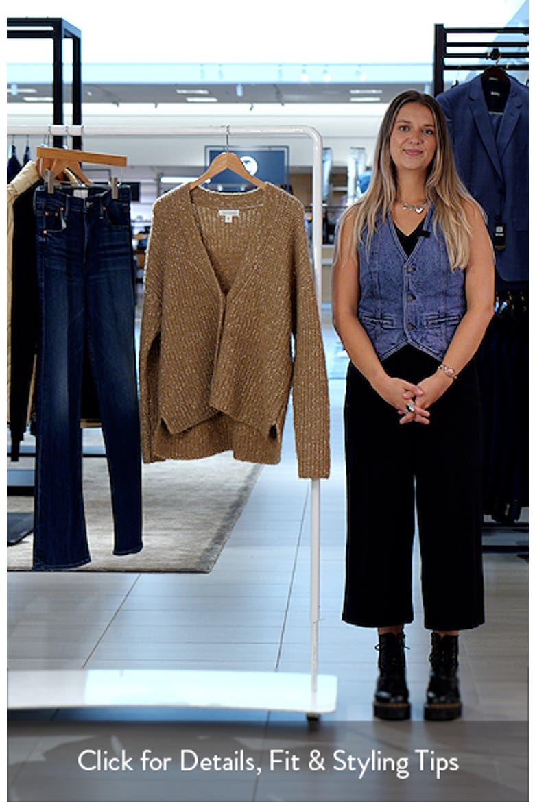 Oversize Nubby Cardigan (Women) | Nordstromrack