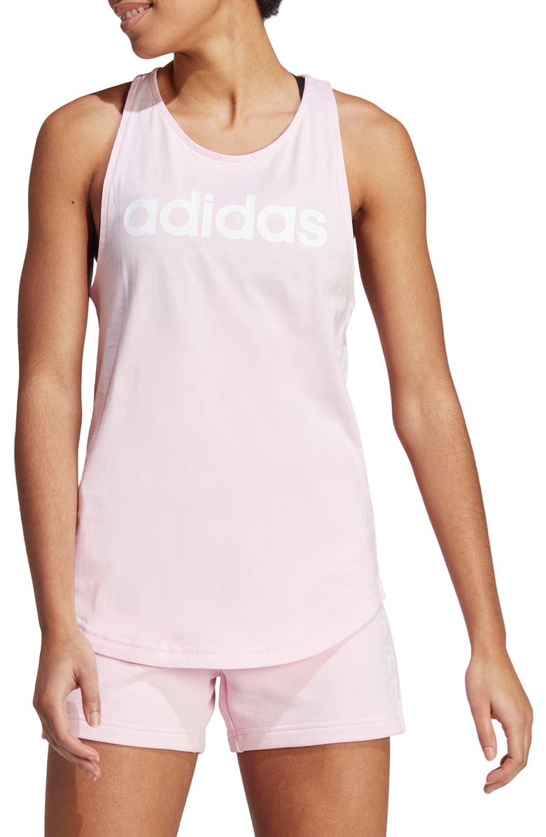 adidas Logo Print Loose Tank Top | Nordstromrack