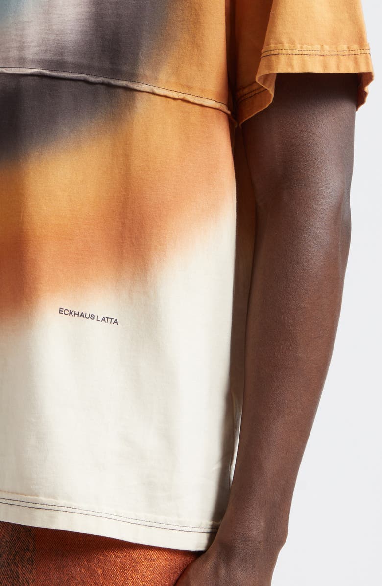 Eckhaus Latta Lapped Pima Cotton Crewneck T-Shirt | Nordstromrack