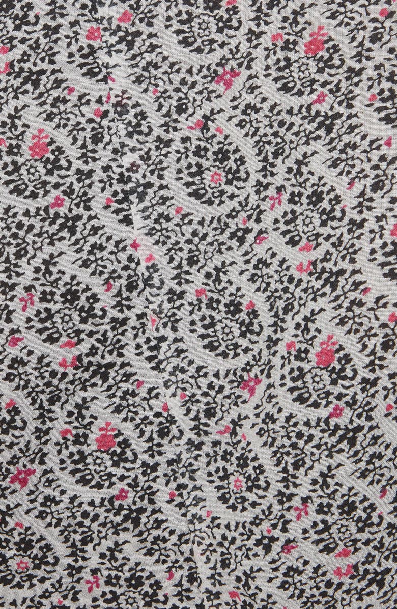 Isabel Marant Étoile Marili Paisley Long Sleeve Cotton Dress ...