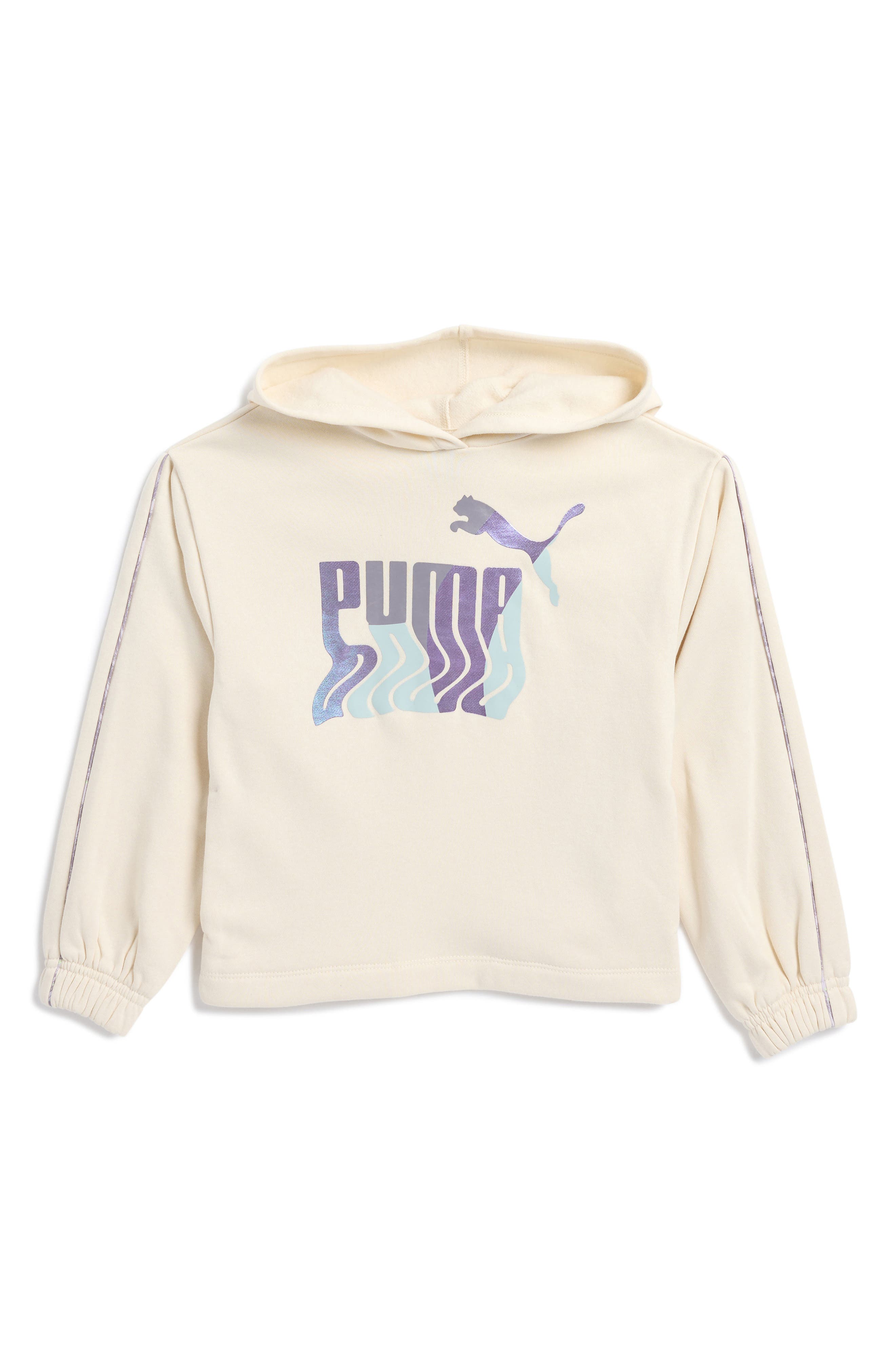 PUMA Kids' Logo Fleece Hoodie | Nordstromrack