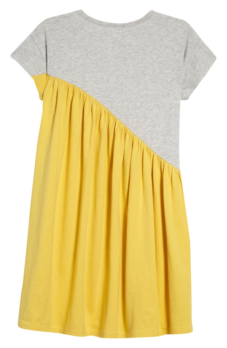 Open Edit Kids' Colorblock Organic Cotton T-Shirt Dress | Nordstromrack