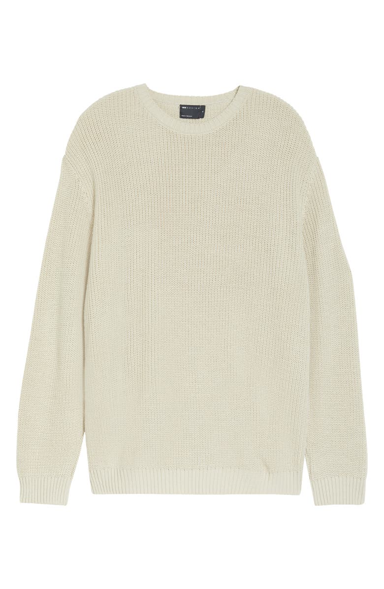 ASOS DESIGN Oversize Shaker Stitch Sweater | Nordstromrack