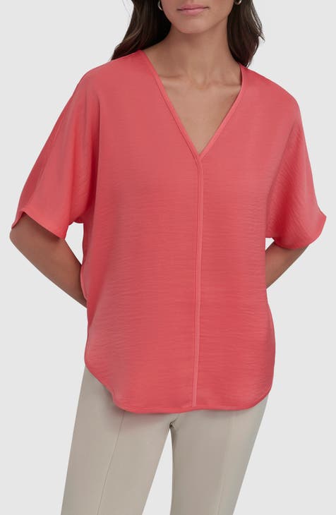 Women's Coral Tops | Nordstrom