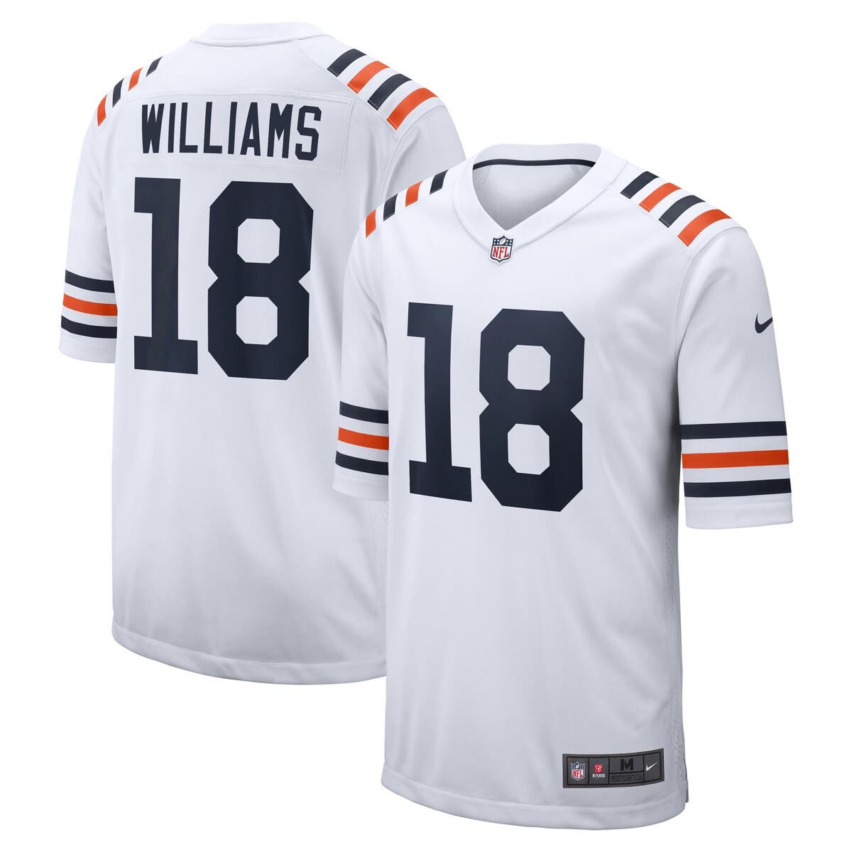 Nike Men's Nike Caleb Williams White Chicago Bears 2024 NFL Draft 2nd ...
