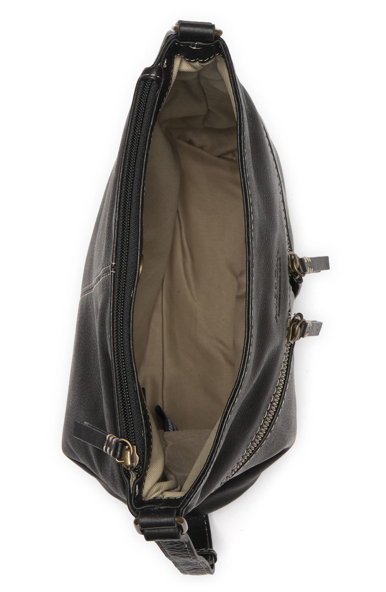 AMERICAN LEATHER CO. Hanover Double Entry Crossbody Bag | Nordstromrack