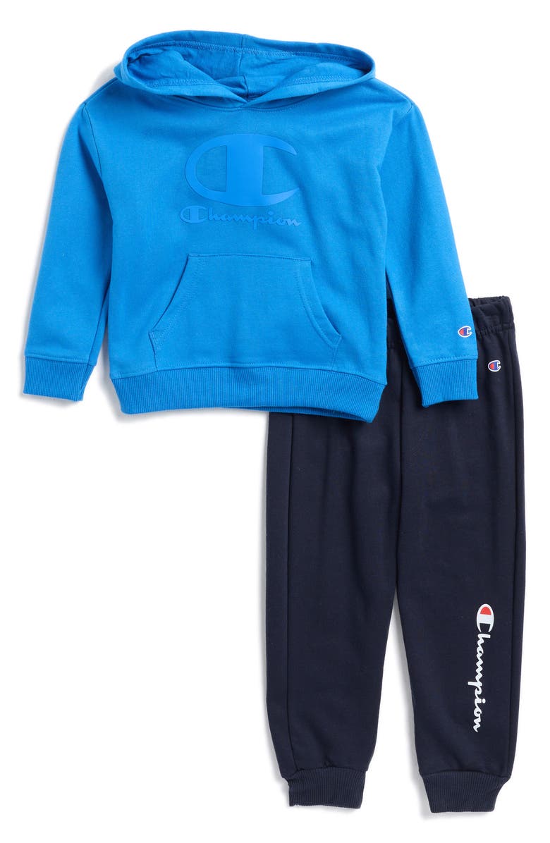 Champion Color Coded Pullover Hoodie & Joggers Set | Nordstromrack