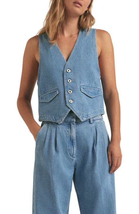 Women's Blue Vests | Nordstrom