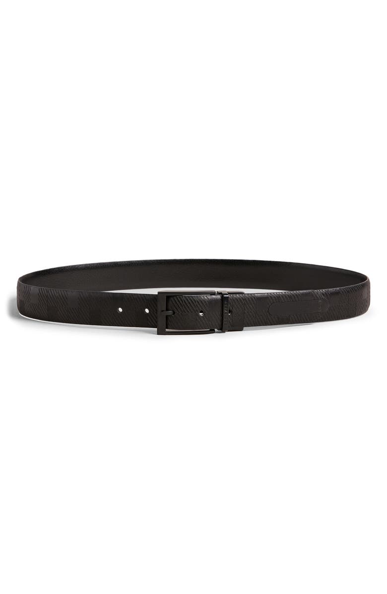 Ted Baker London Chekinn House Check Leather Belt | Nordstrom