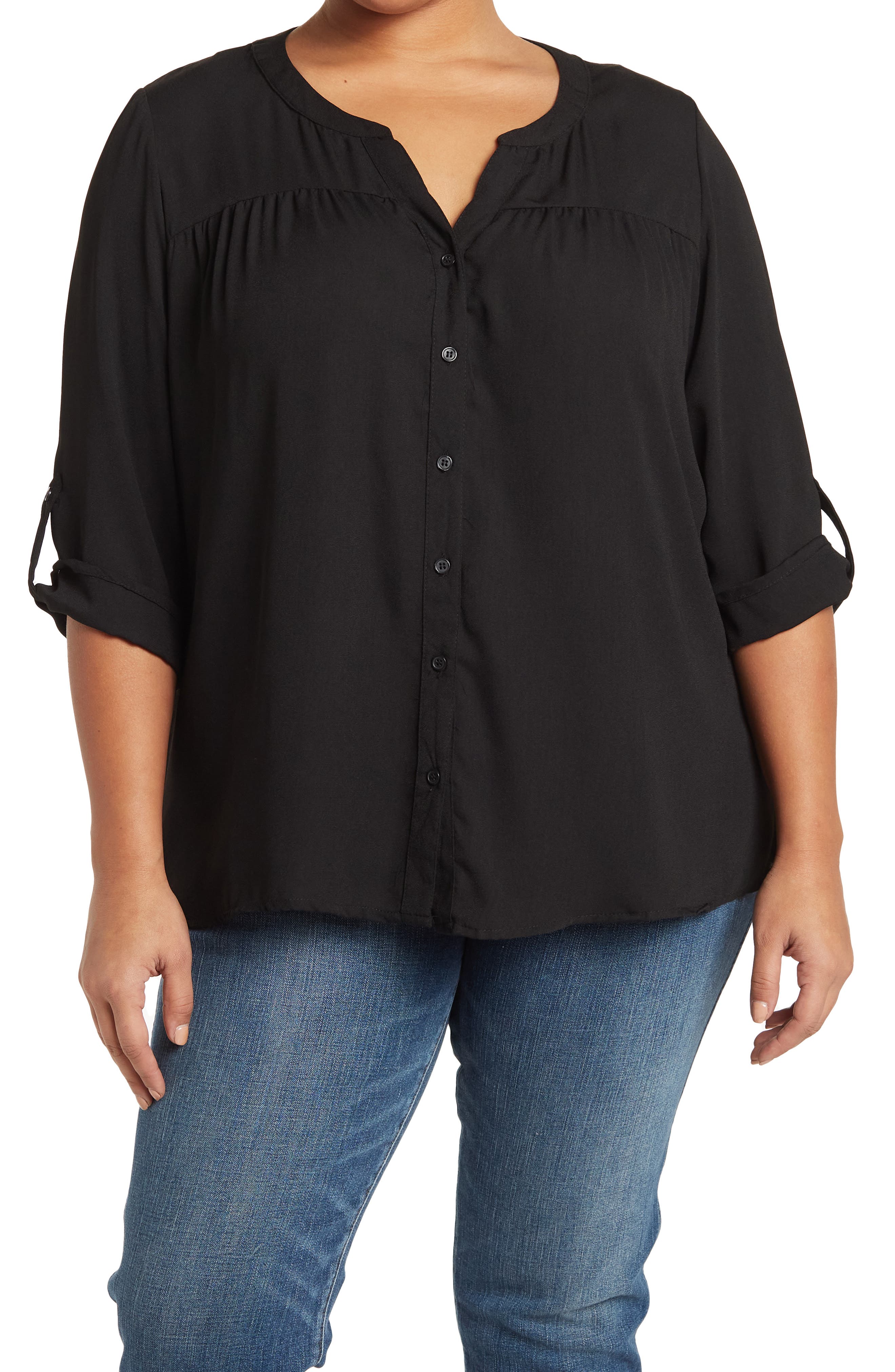 Love By Design Lorelai Yoke Front Blouse | Nordstromrack