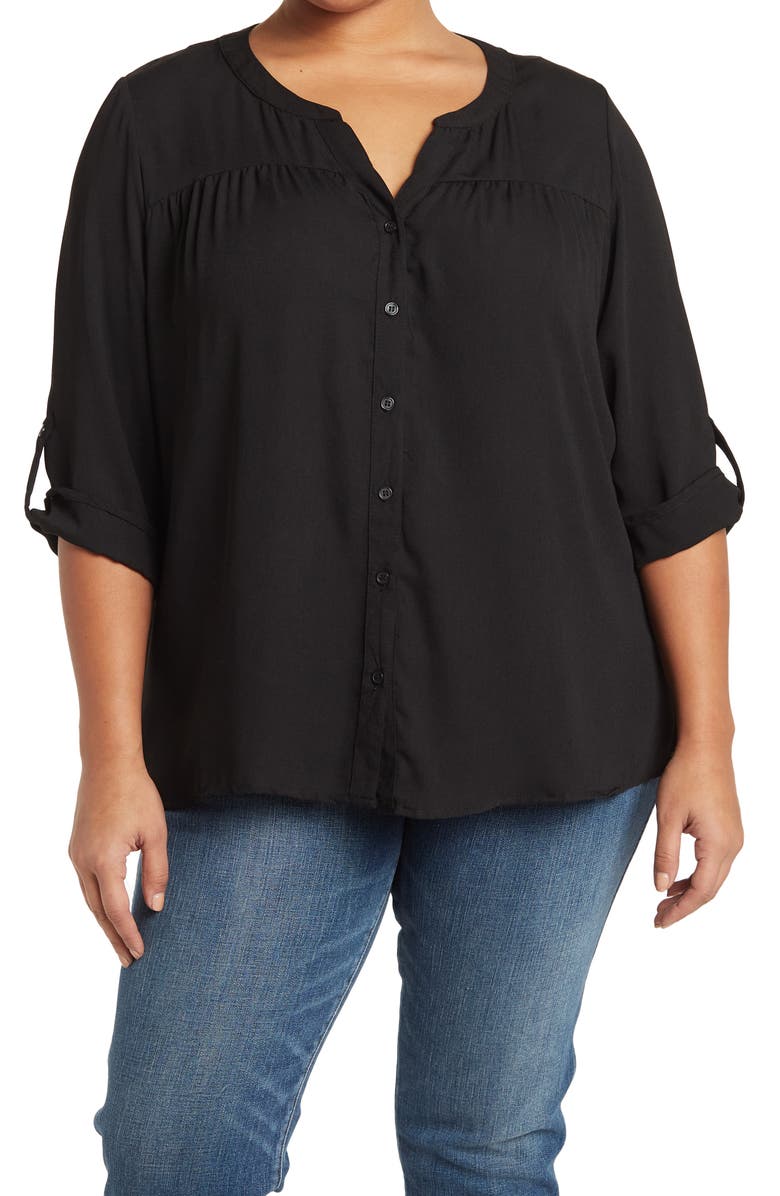 Love By Design Lorelai Yoke Front Blouse | Nordstromrack