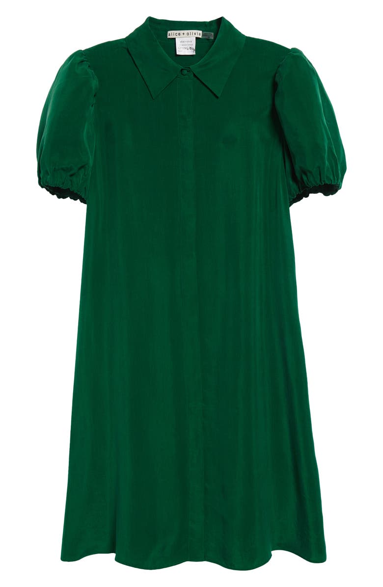 Alice + Olivia Jem Puff Sleeve Mini Shirtdress | Nordstromrack