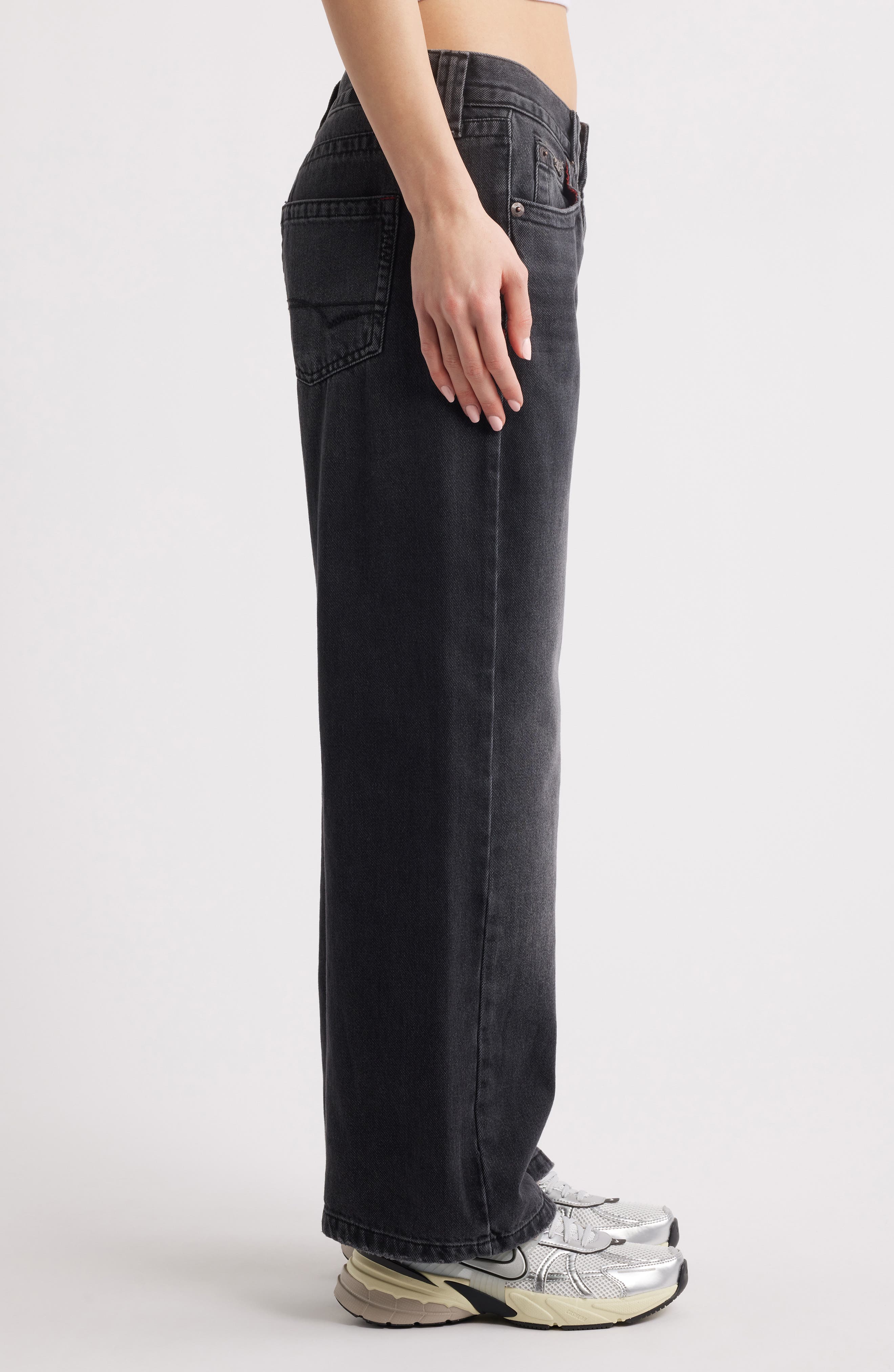 BDG Urban Outfitters Kayla Low Rider Wide Leg Jeans | Nordstromrack