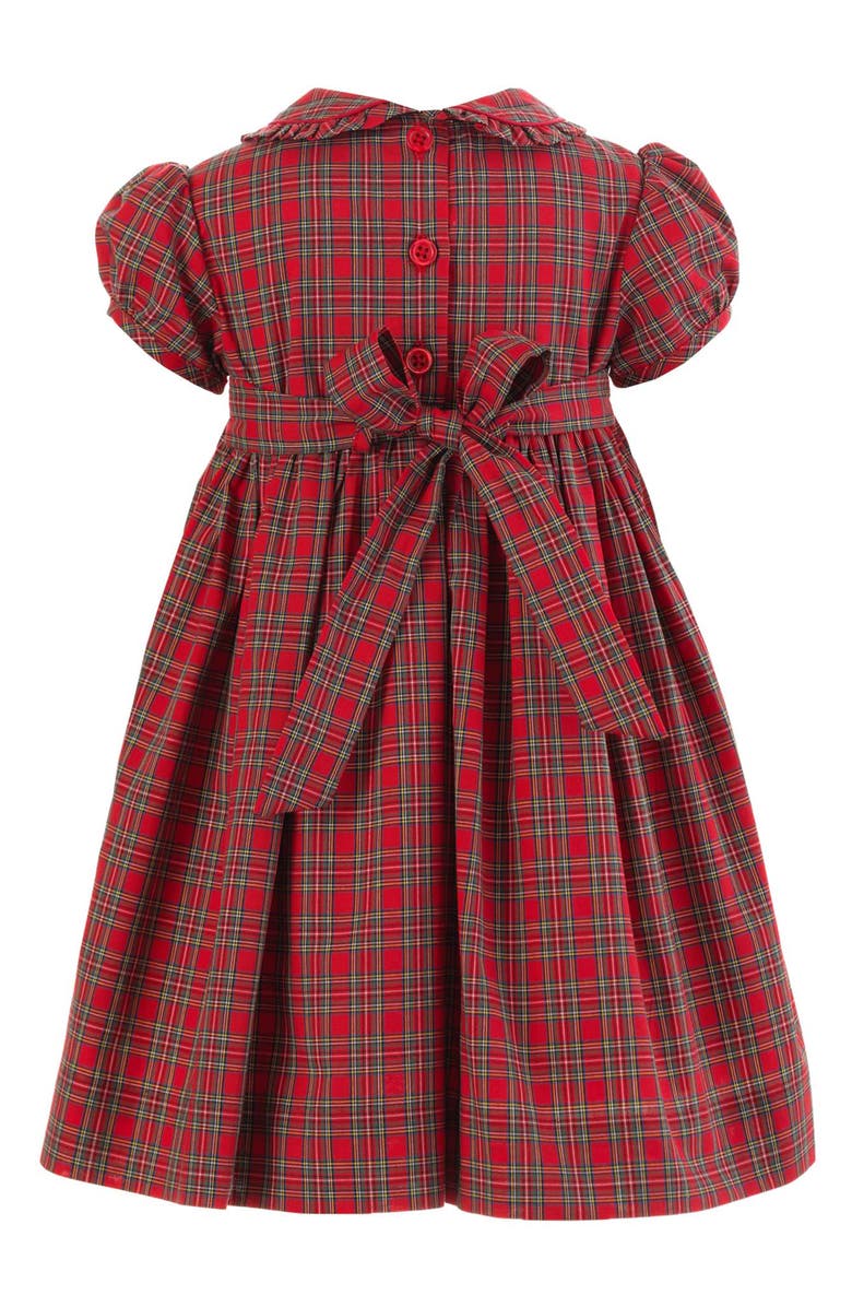Rachel Riley Tartan Cotton Party Dress & Bloomers | Nordstrom