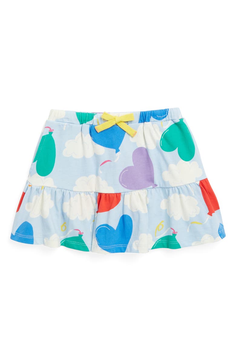 Mini Boden Kids' Heart Balloon Jersey Skort | Nordstromrack