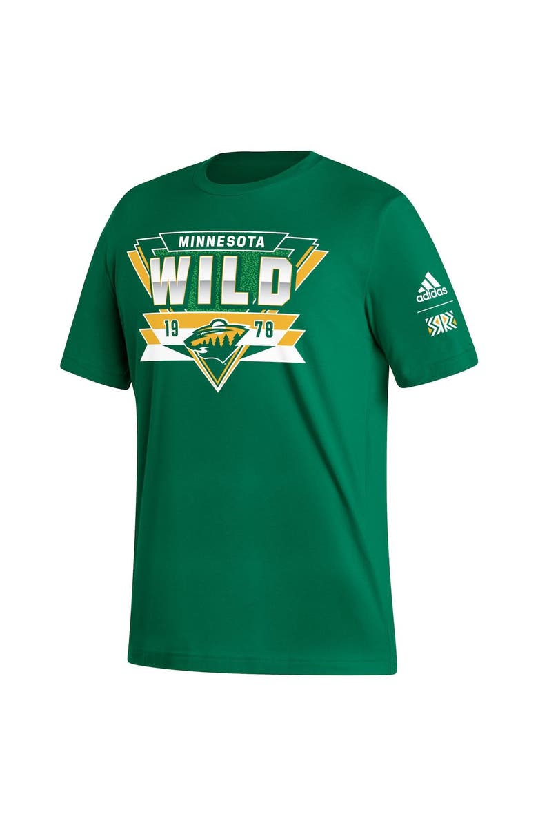 adidas Men's adidas Kelly Green Minnesota Wild Reverse Retro 2.0 Fresh ...