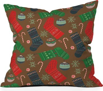 Deny Designs Christmas Ornaments by Pimlada Phuapradit Floor Pillow ...