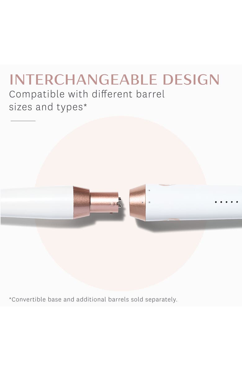 T3 Tousled Waves Interchangeable Tapered Barrel Curling Iron ...