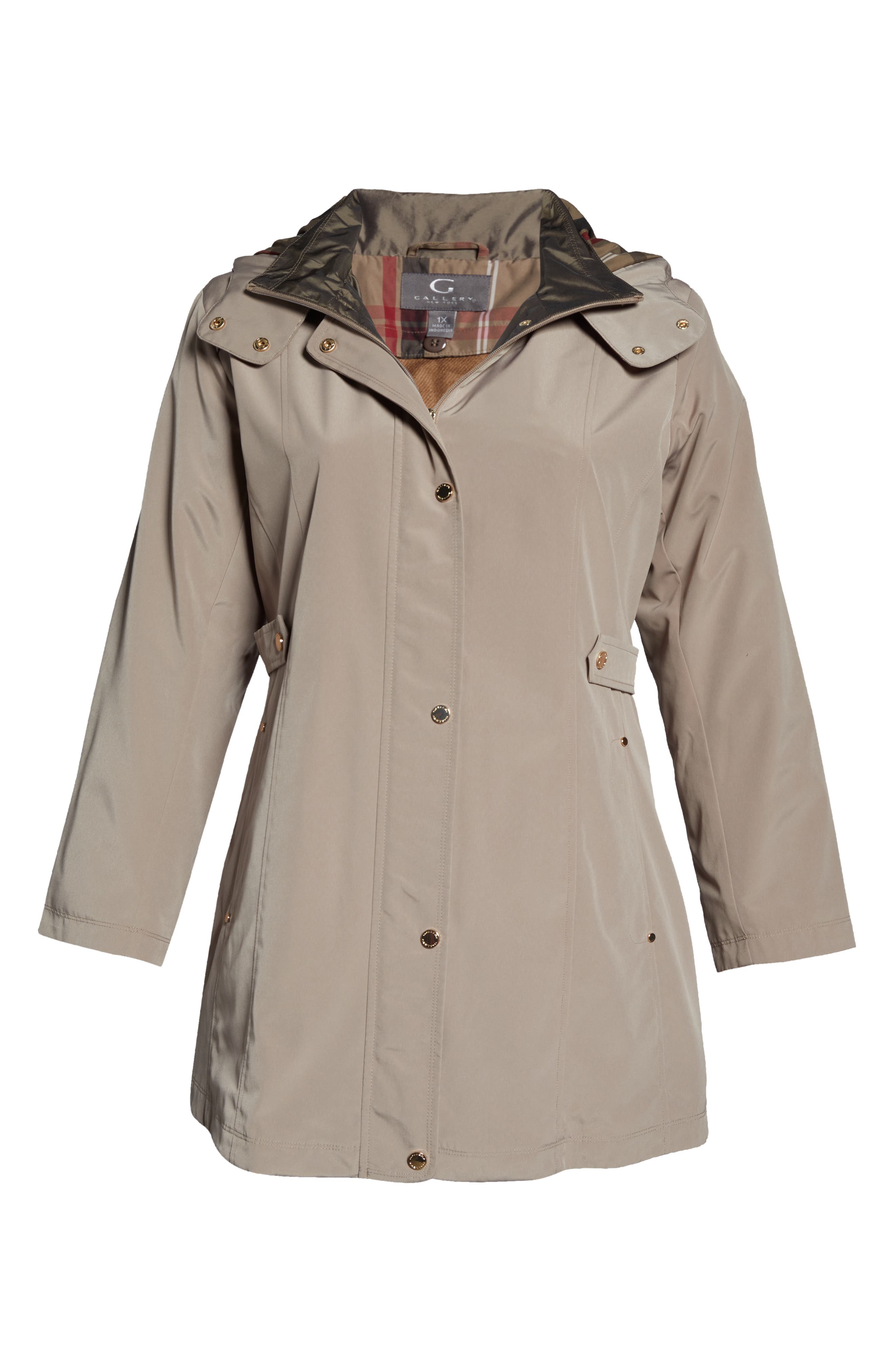 Gallery Water Resistant Rain Jacket | Nordstrom