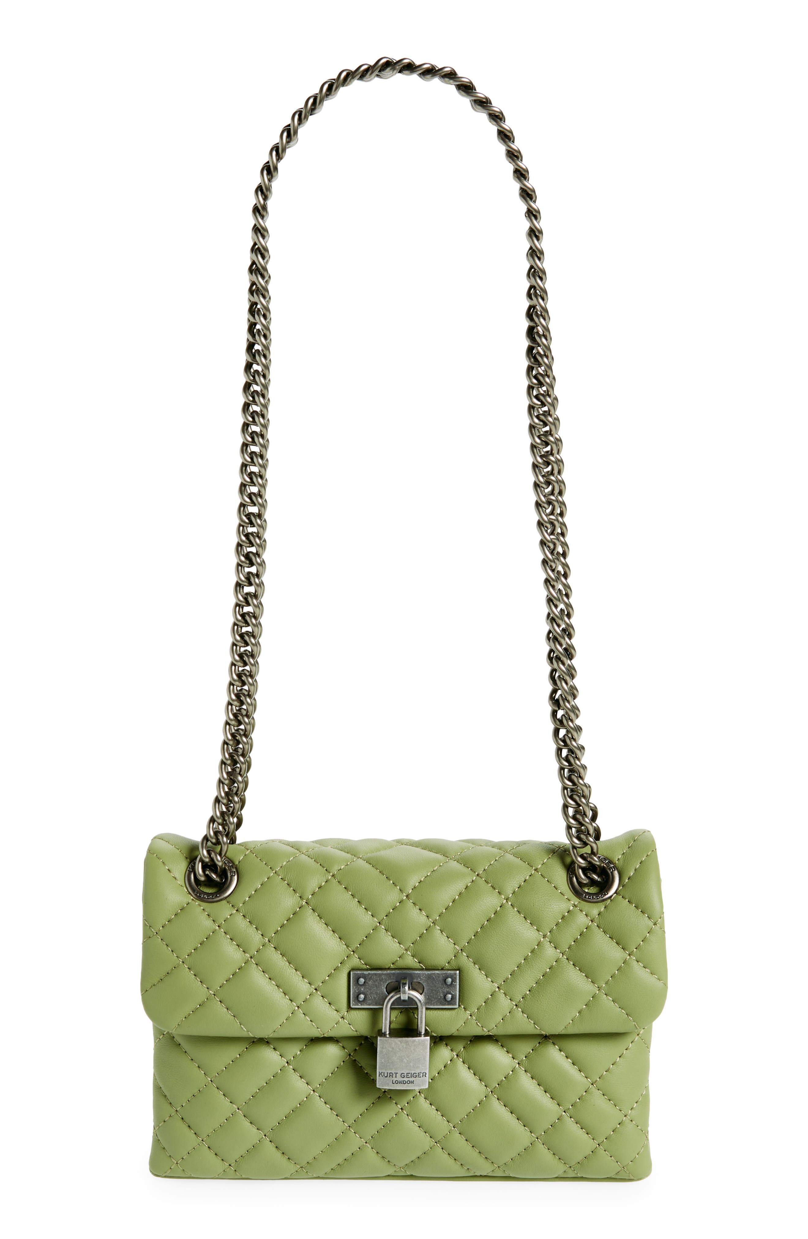 Kurt Geiger London Brixton Lock Quilted Shoulder Bag | Nordstromrack