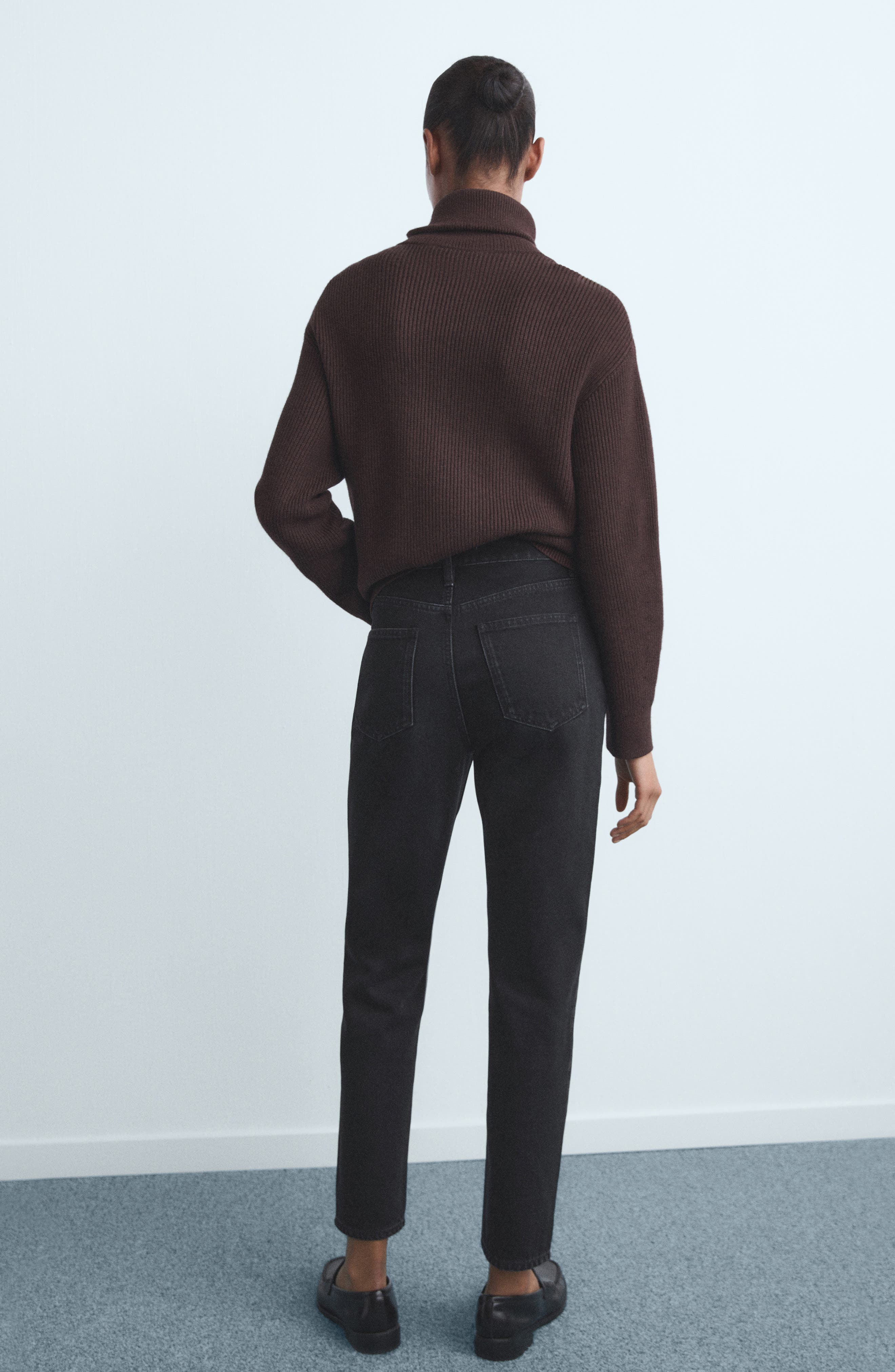MANGO Crop Mom Jeans | Nordstrom