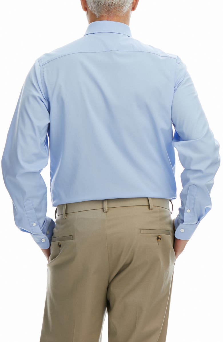 HAGGAR Classic Fit Stretch Cotton Performance Dress Shirt | Nordstromrack