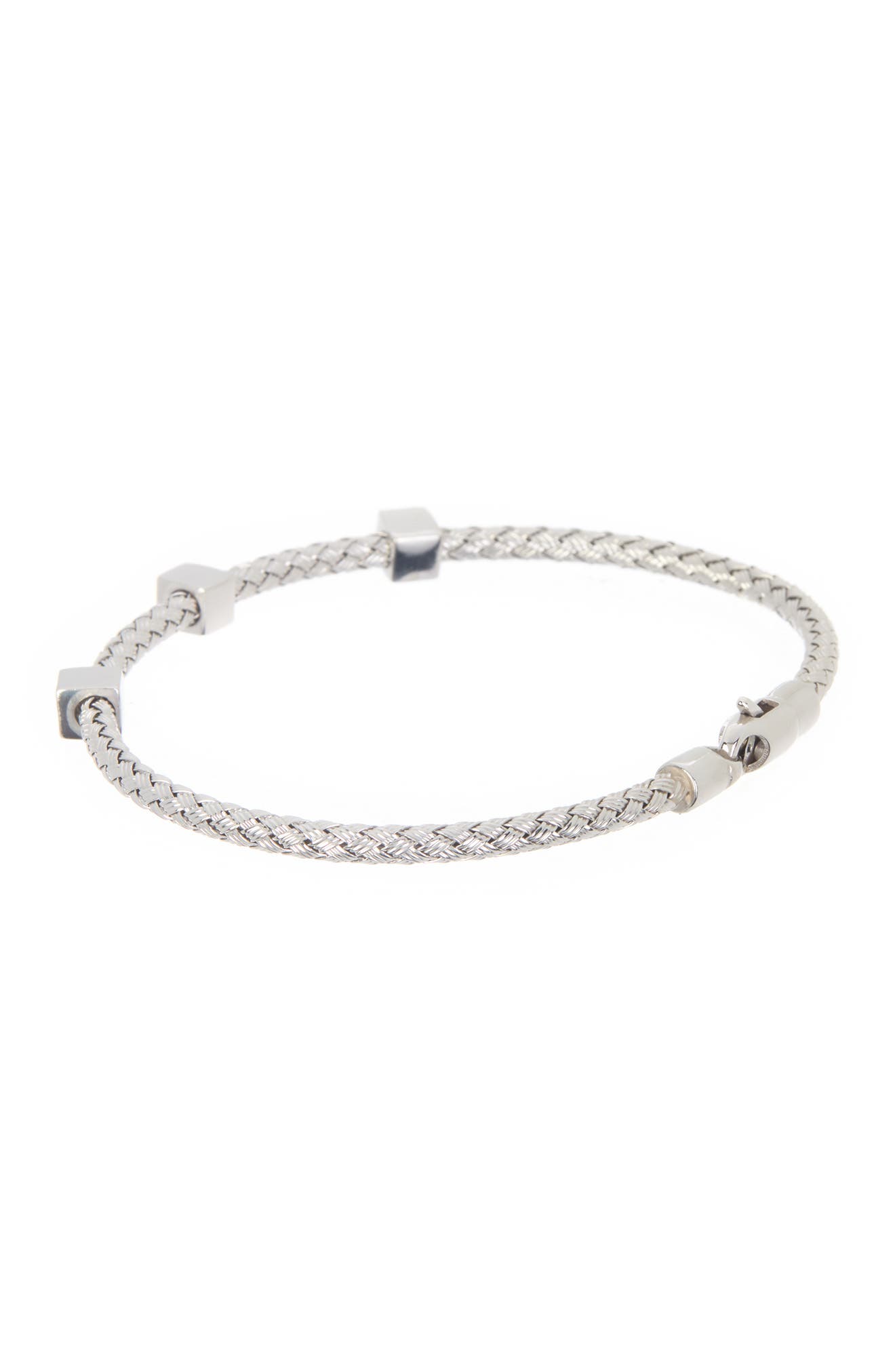 MESHMERISE 18K Gold Vermeil Diamond Station Bracelet - 0.15 ctw ...