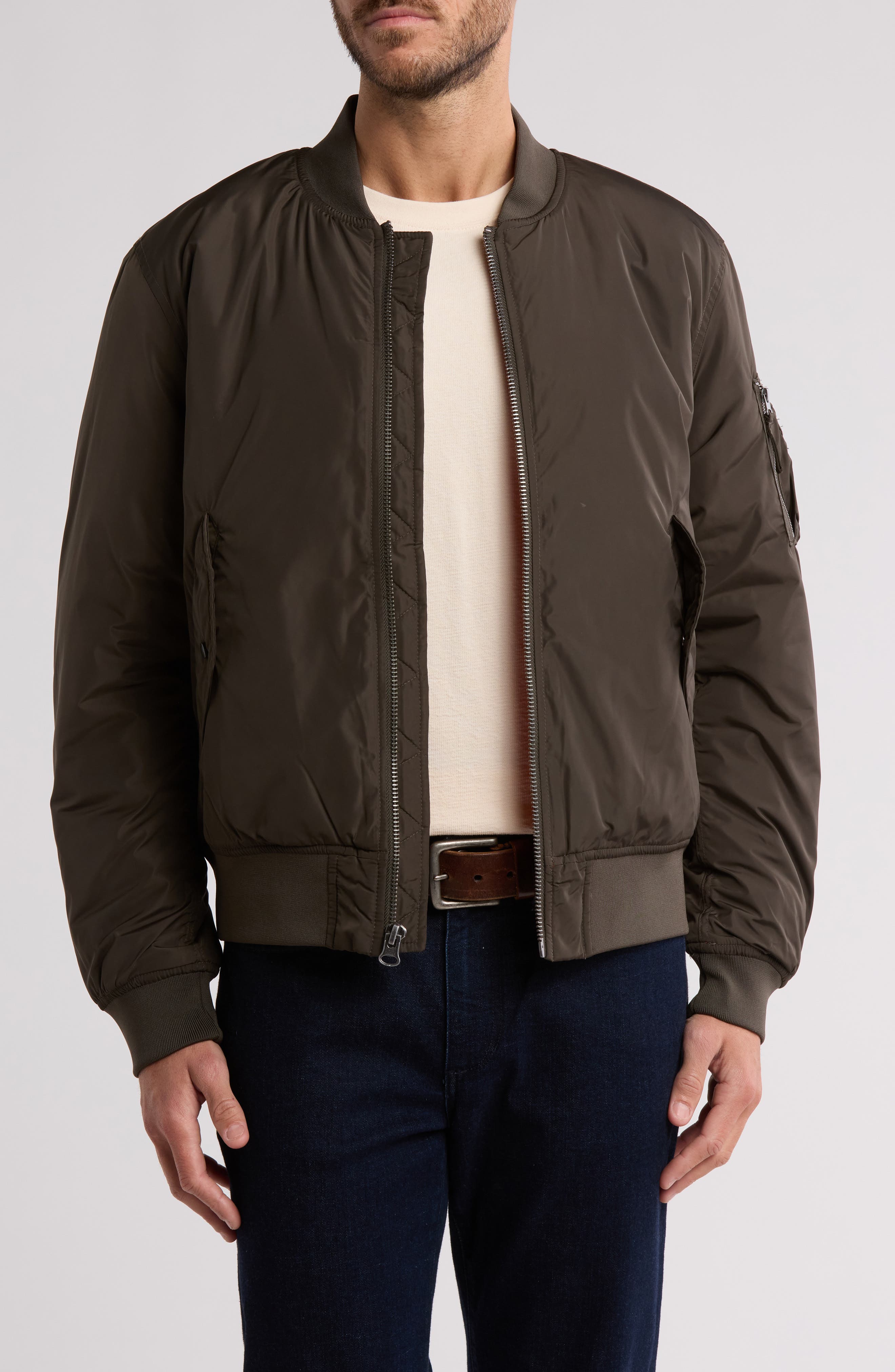 Slate & Stone Nylon Bomber Jacket | Nordstromrack