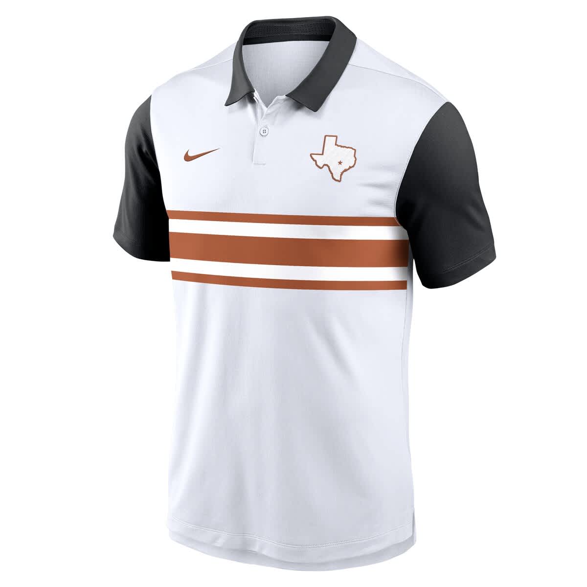 Nike Men's Nike White/Black Texas Longhorns Athletic Prep Alt Logo ...