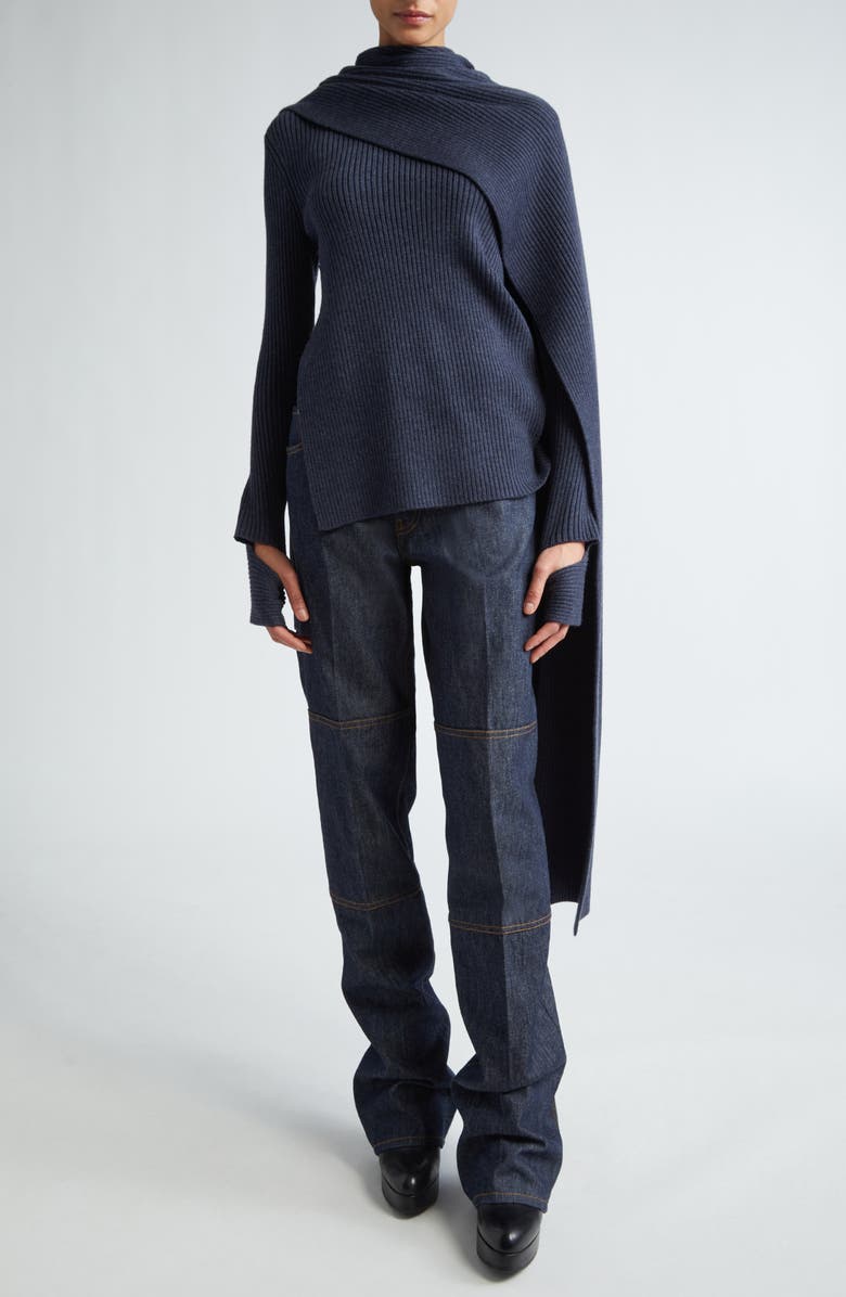 Helmut Lang Dual Zip Carpenter Straight Leg Jeans | Nordstromrack