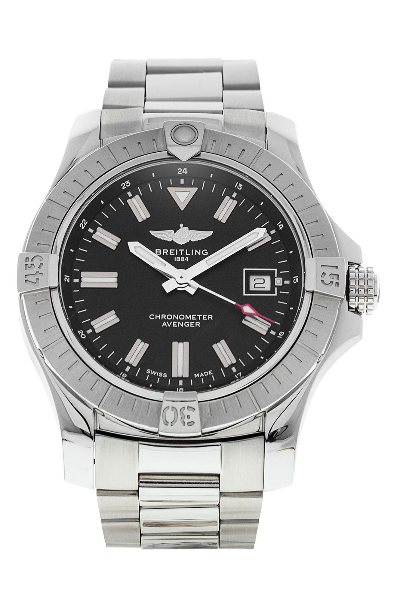 Watchfinder & Co. Breitling Preowned Avenger Automatic 43 Bracelet ...