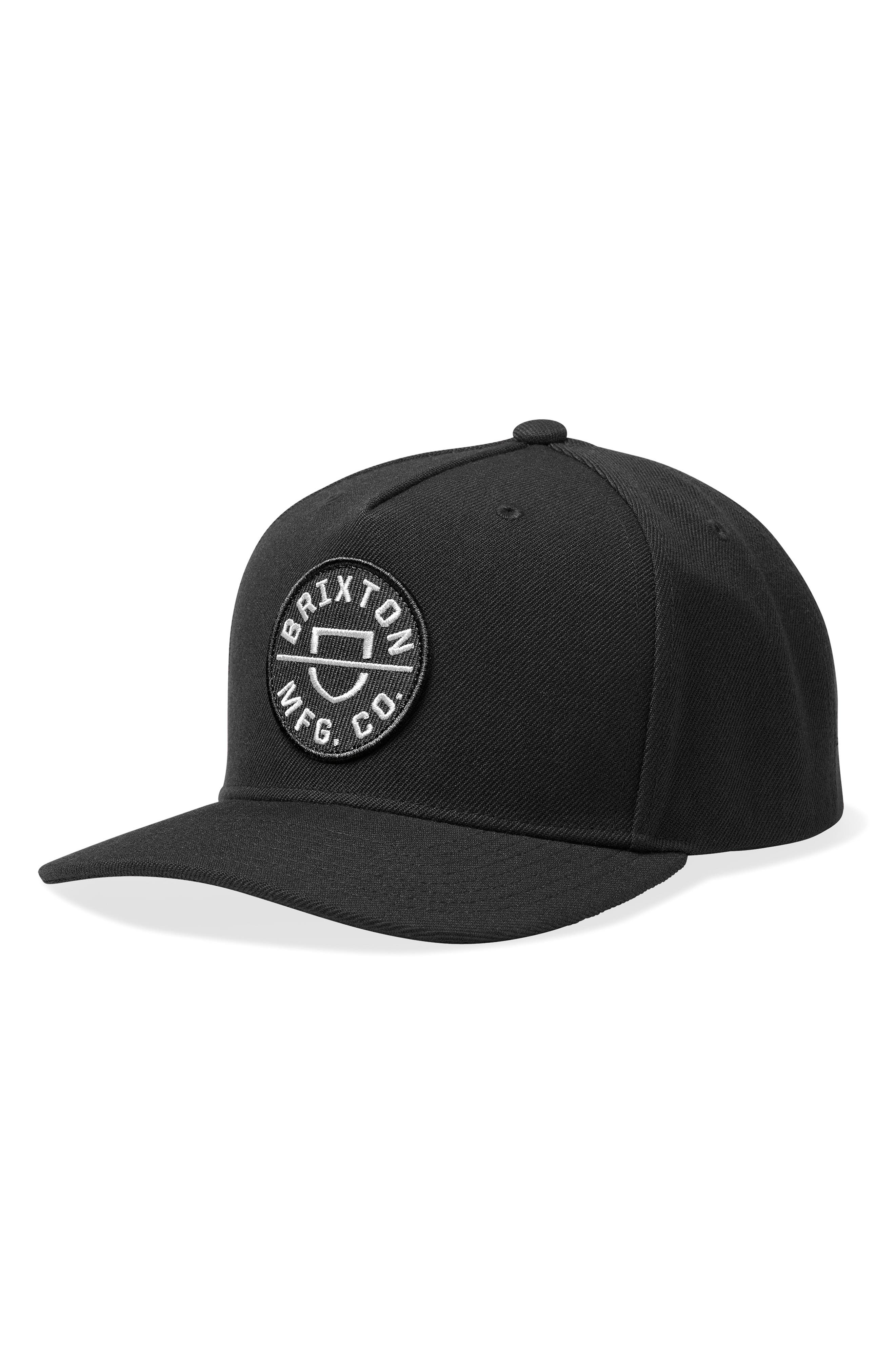 Brixton Crest x MP Snapback Baseball Cap | Nordstrom