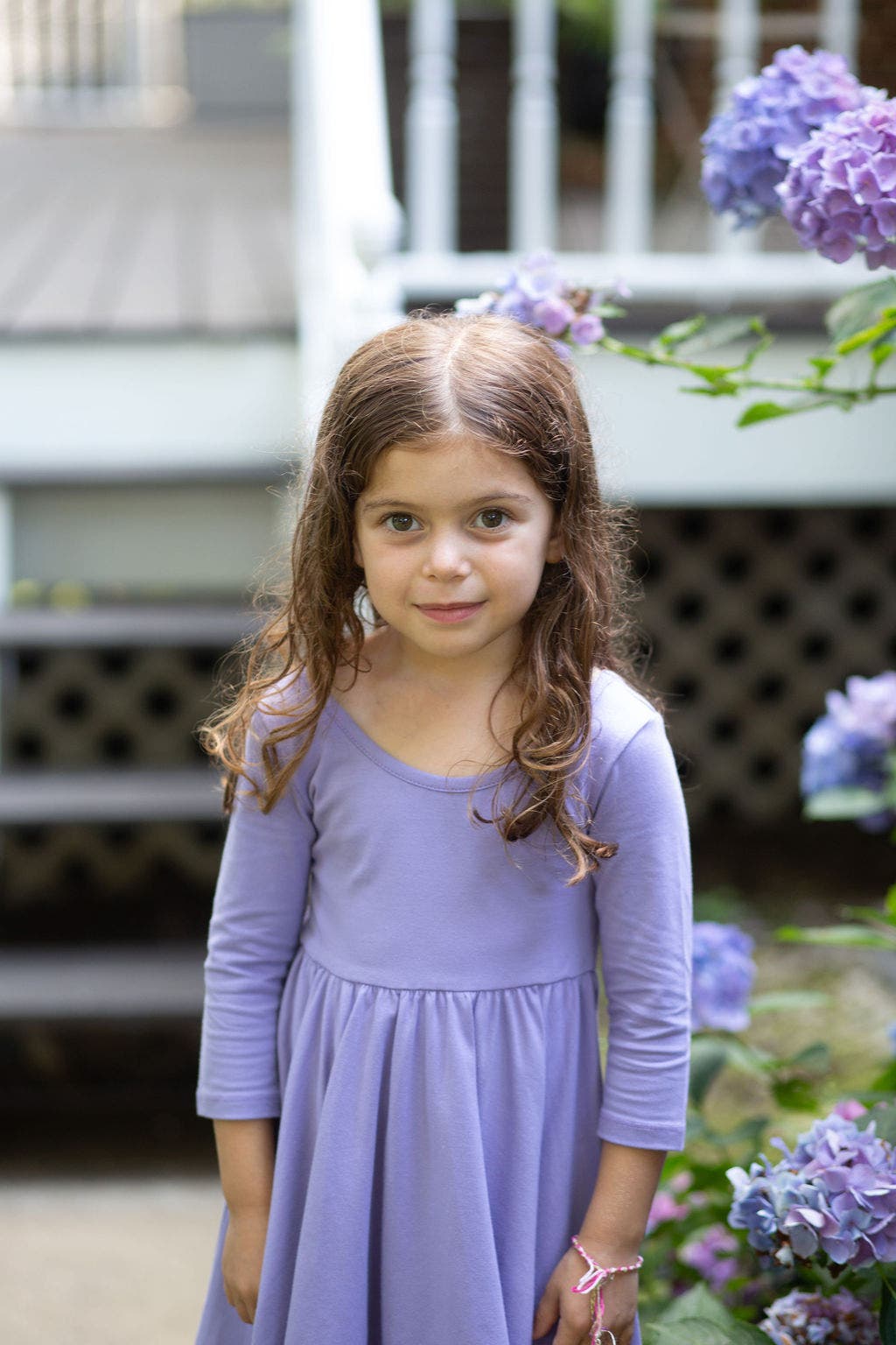 WORTHY THREADS Girls Solid Twirly Dress | Nordstrom