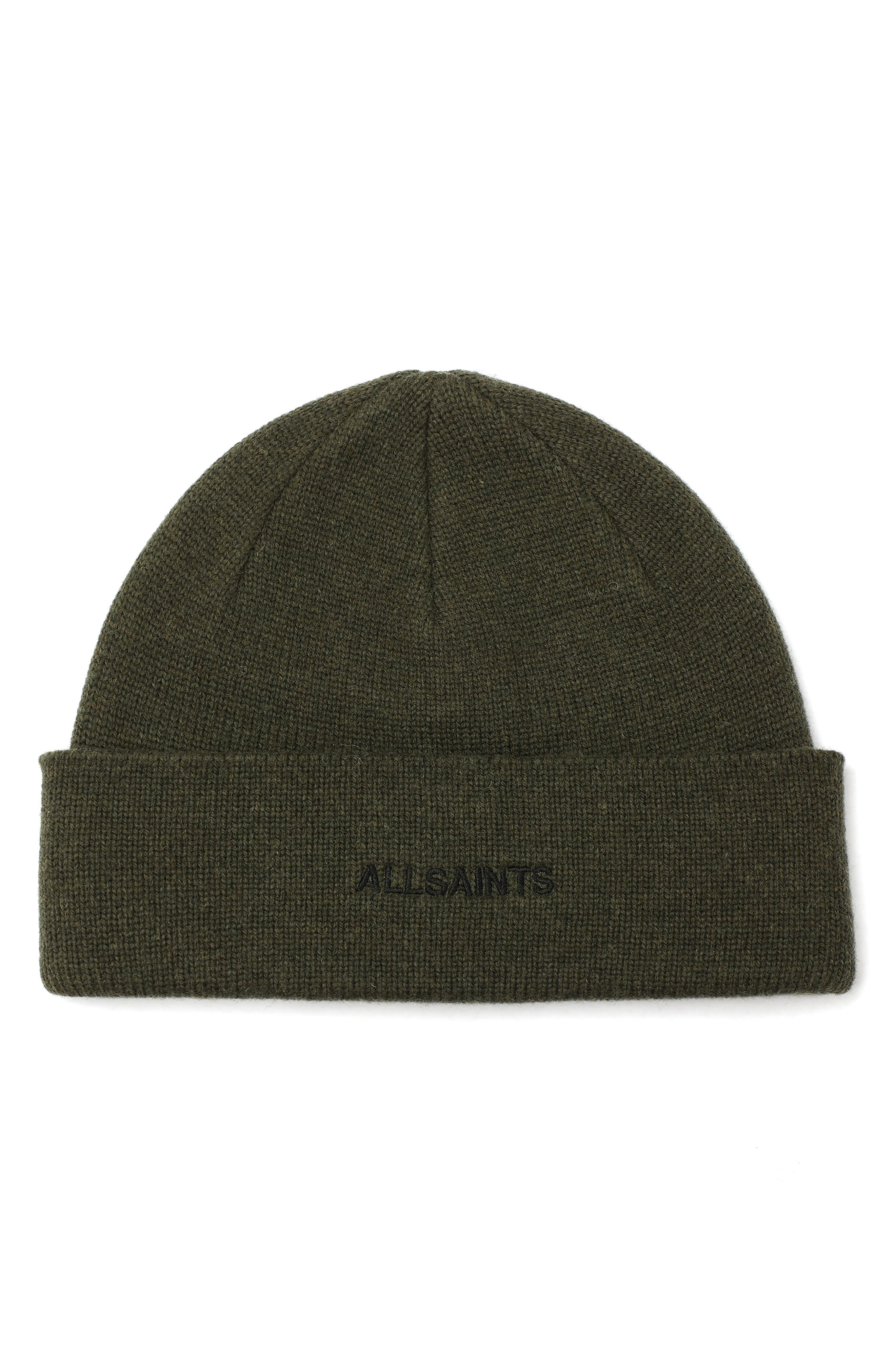 AllSaints Embroidered Logo Beanie | Nordstrom