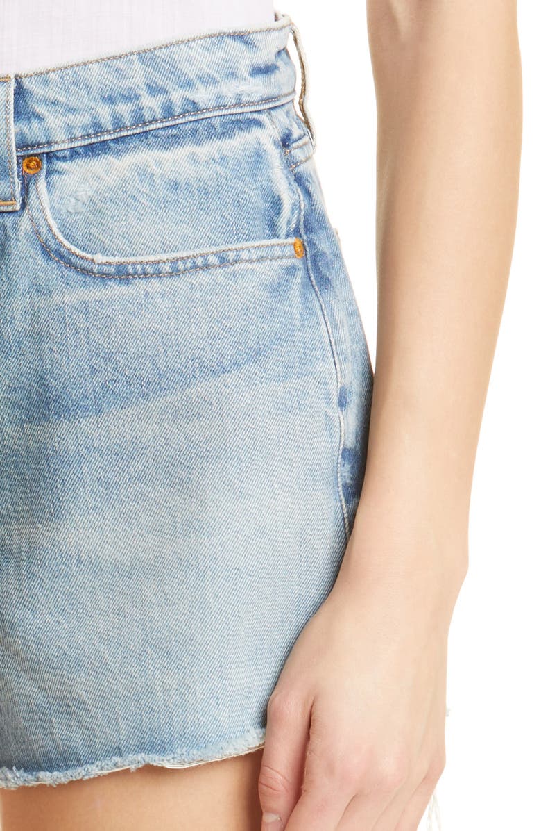 FRAME (Bio)Degradable Le Brigette Cutoff Denim Shorts | Nordstrom