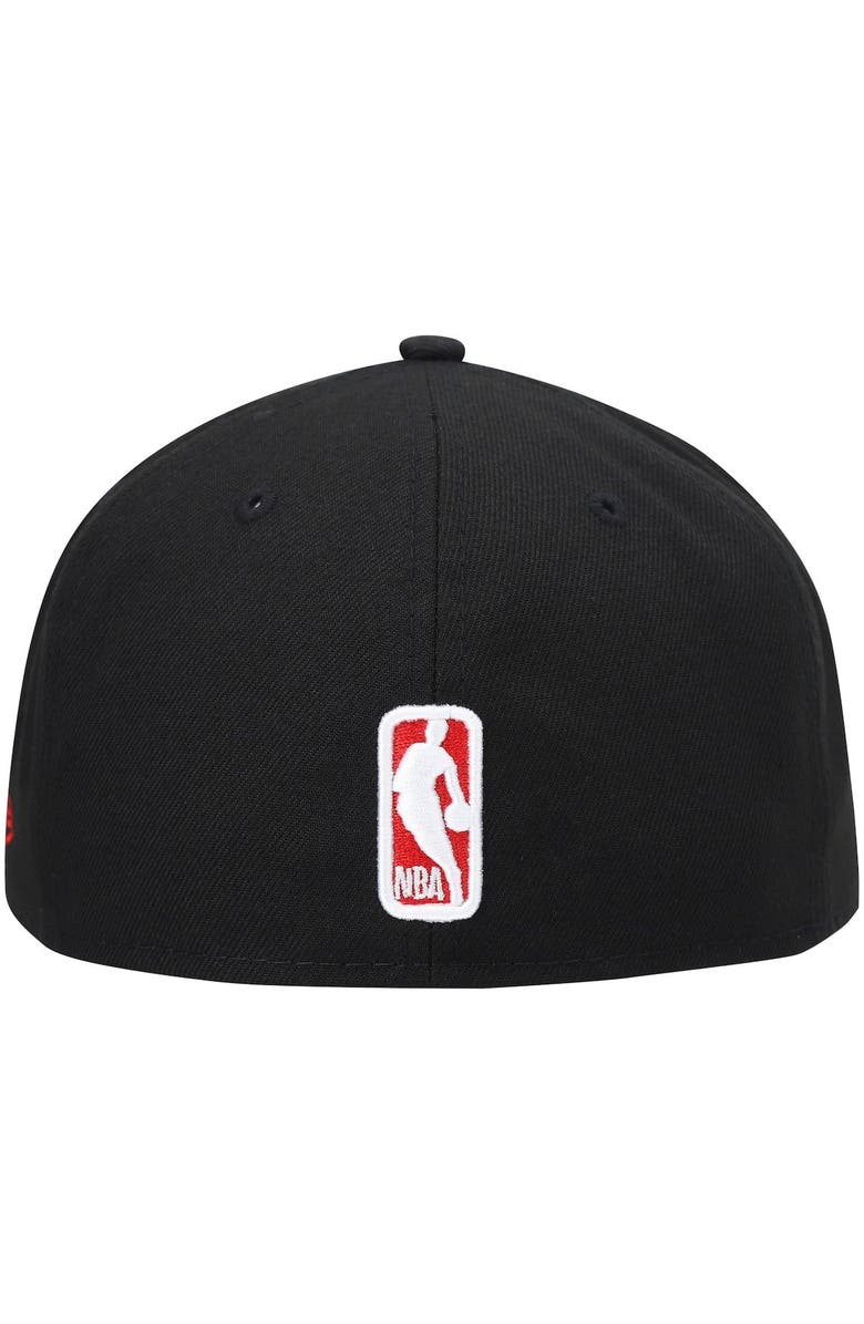 New Era Men's New Era Black Houston Rockets Team Wordmark 59FIFTY ...