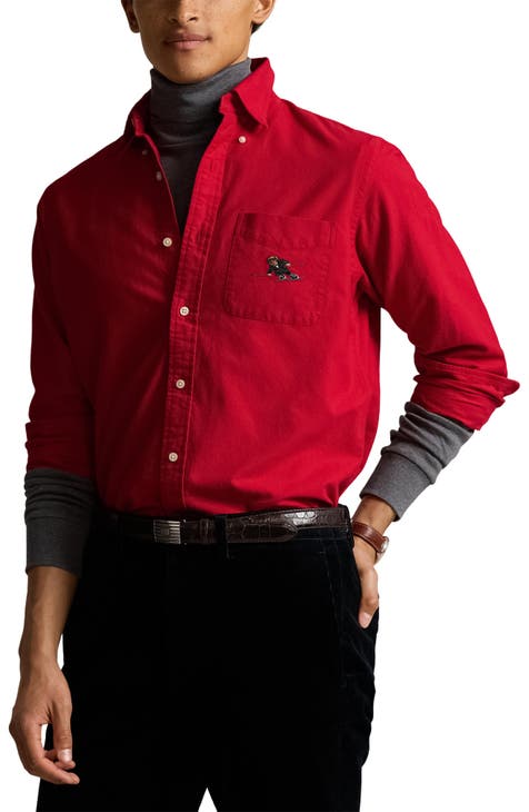 Men's Red Button Up Shirts | Nordstrom