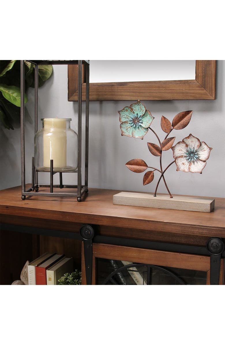 STRATTON HOME DECOR Multi Metal Flower Tabletop | Nordstromrack