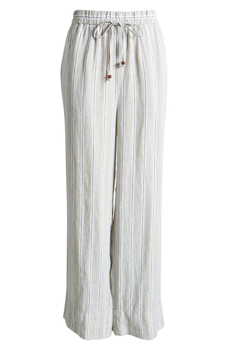 Masai Copenhagen Penla Tie Waist Wide Leg Linen Pants | Nordstromrack