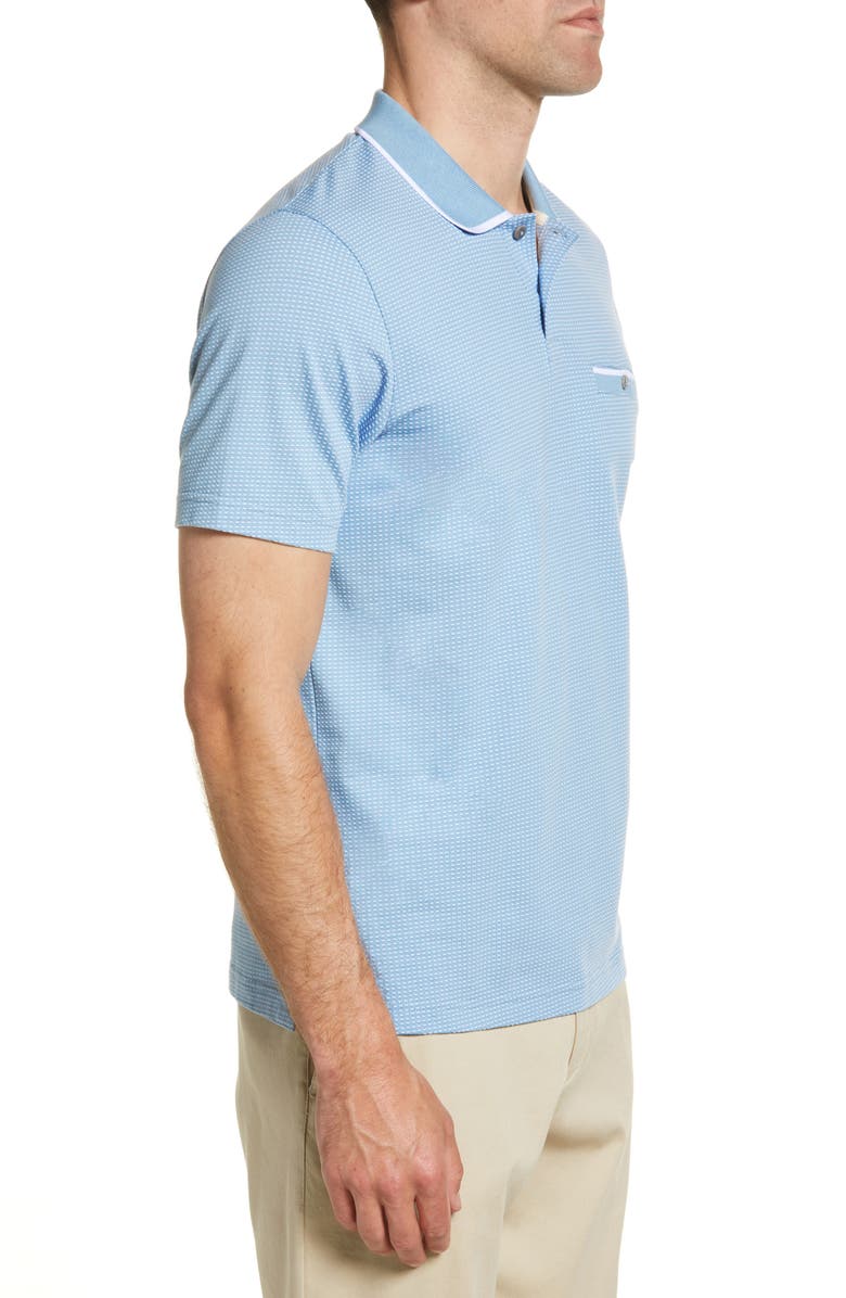 Ted Baker London Men's Coombe Mini Jacquard Polo | Nordstrom