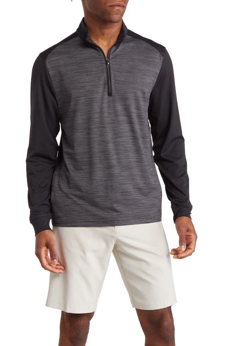 Greg Norman Long Sleeve Dimple Quarter Zip Pullover | Nordstromrack
