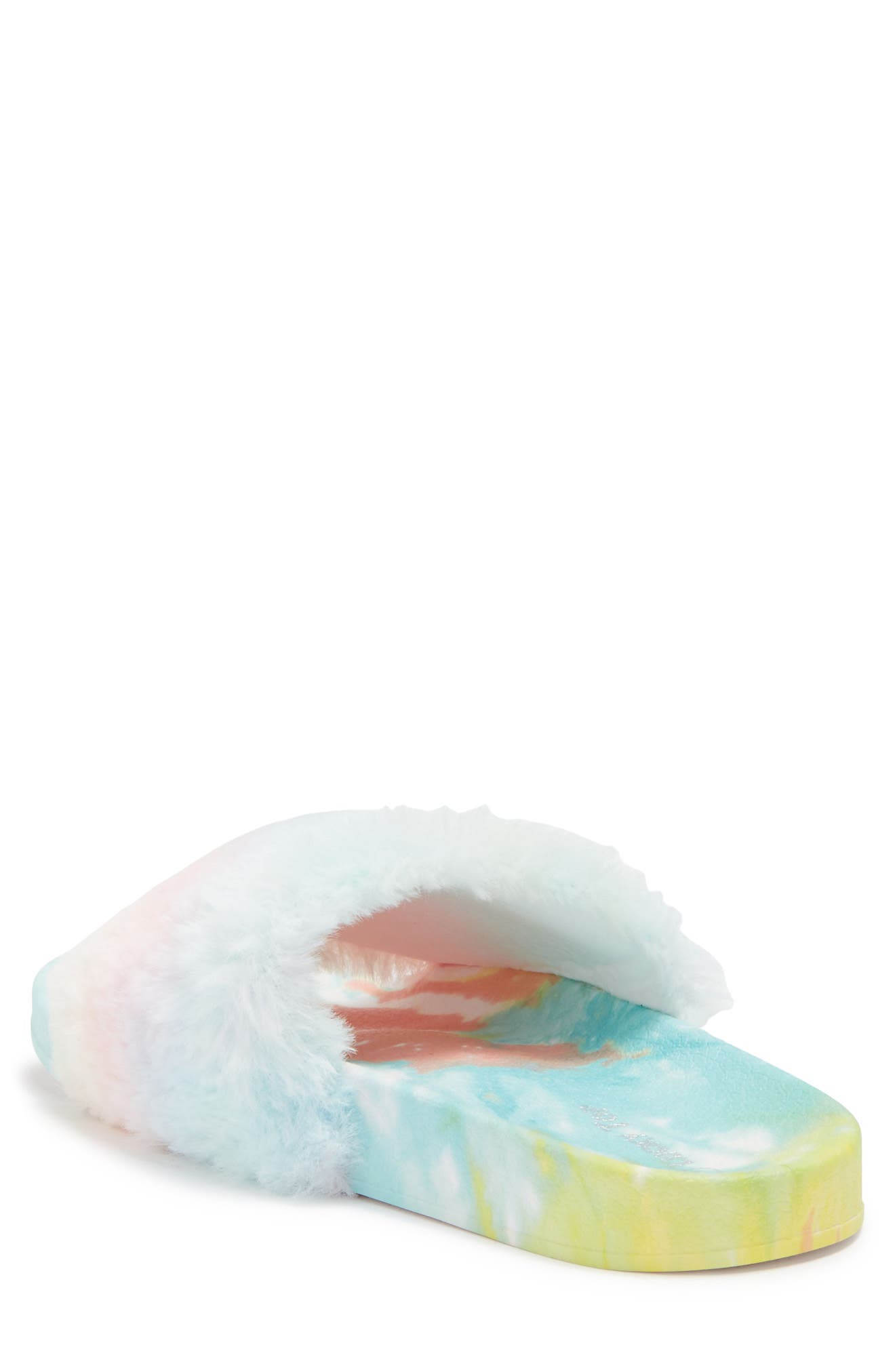 TOP MODA Faux Fur Slide Sandal | Nordstromrack